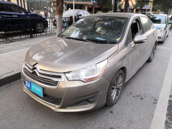 【杭州二手车】雪铁龙雪铁龙C4L能卖多少钱2013款 1.8L 手动劲智版_天天拍车