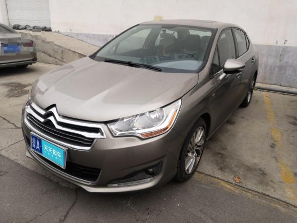 【济南二手车】雪铁龙雪铁龙C4L能卖多少钱2013款 1.6THP 自动劲智版_天天拍车